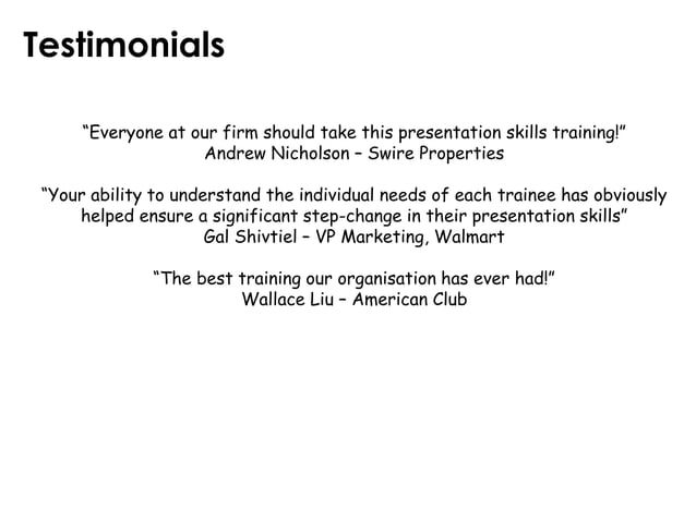 Andy Clark Trainer Intro | PPTX