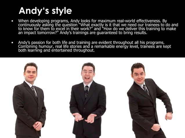 Andy Clark Trainer Intro | PPTX