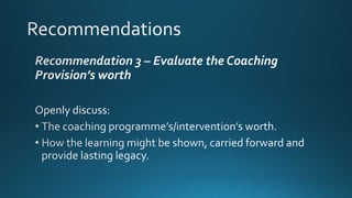 Coaching Evaluation | PPT