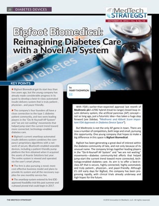 Bigfoot in MedTech Strategist | PDF