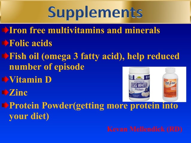 Sickle Cell and Nutrition Powerpoint Presentation | PPT