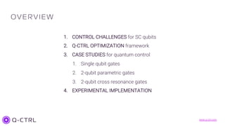 [D08.00015] ROBUST AND OPTIMAL CONTROL FOR SUPERCONDUCTING QUBITS, 2 ...