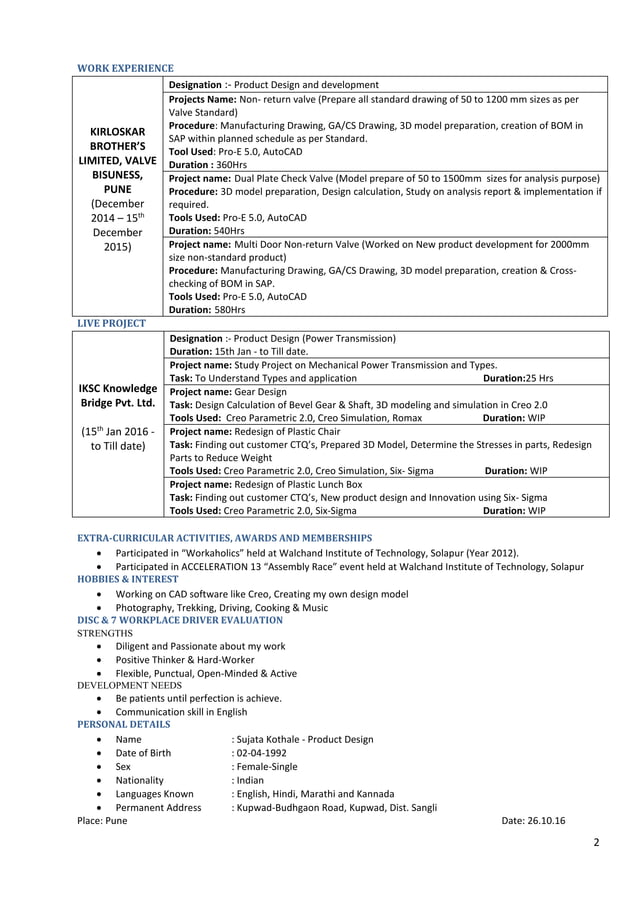 SUJATA_KOTHALE-RESUME | PDF