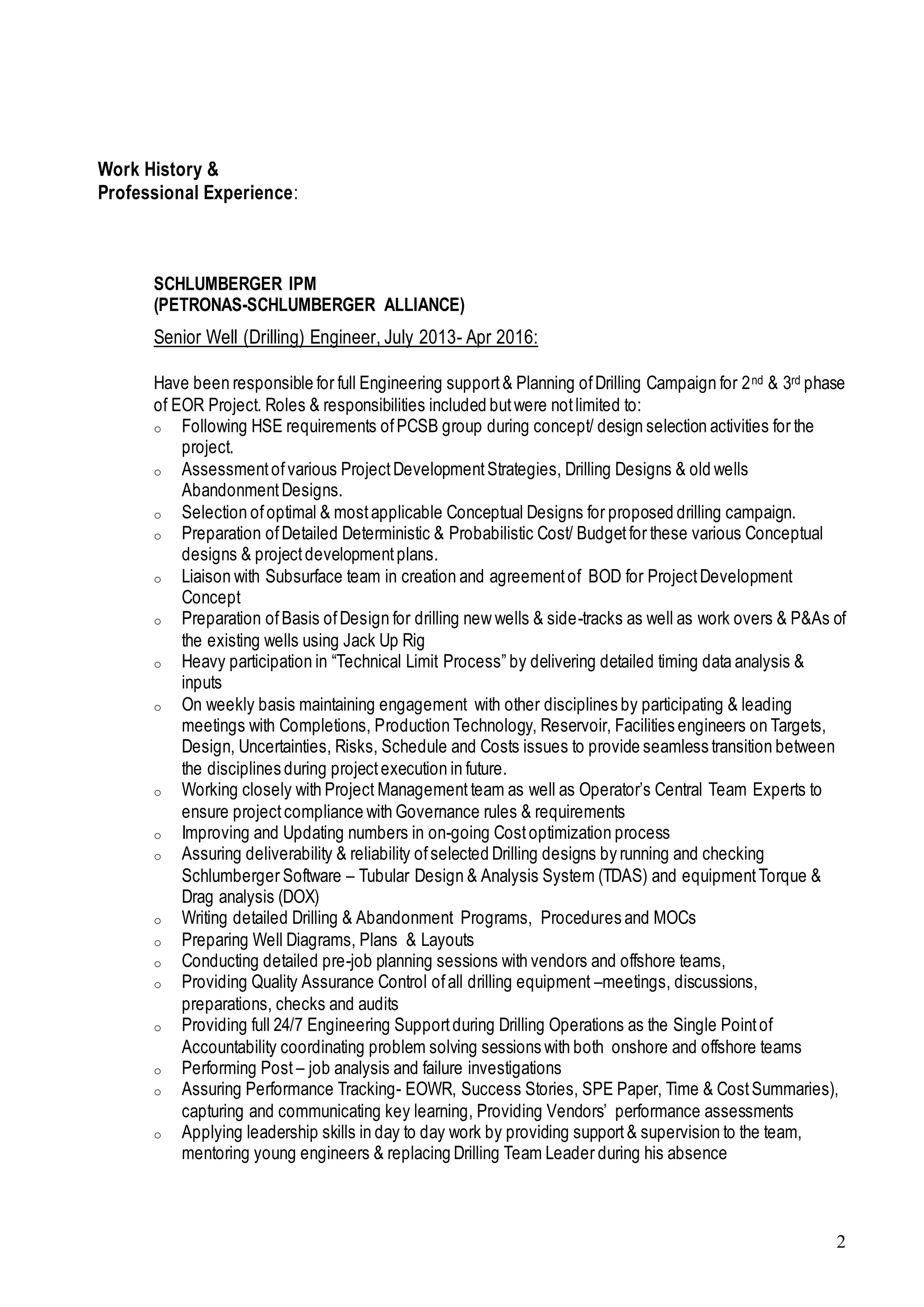 Namig Osmanov Resume 10.06.2016 | Civil Engineering Industry | Industries