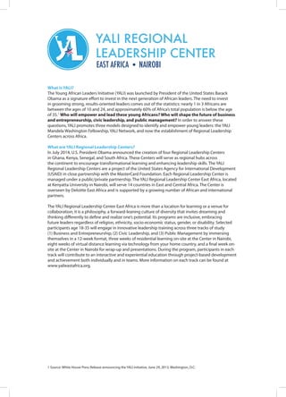YALI RLC East Africa | PDF