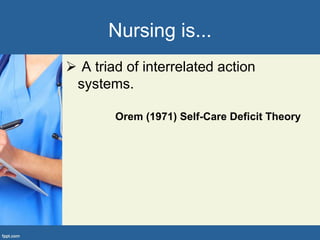 Nursing Defined by different scholar | PDF