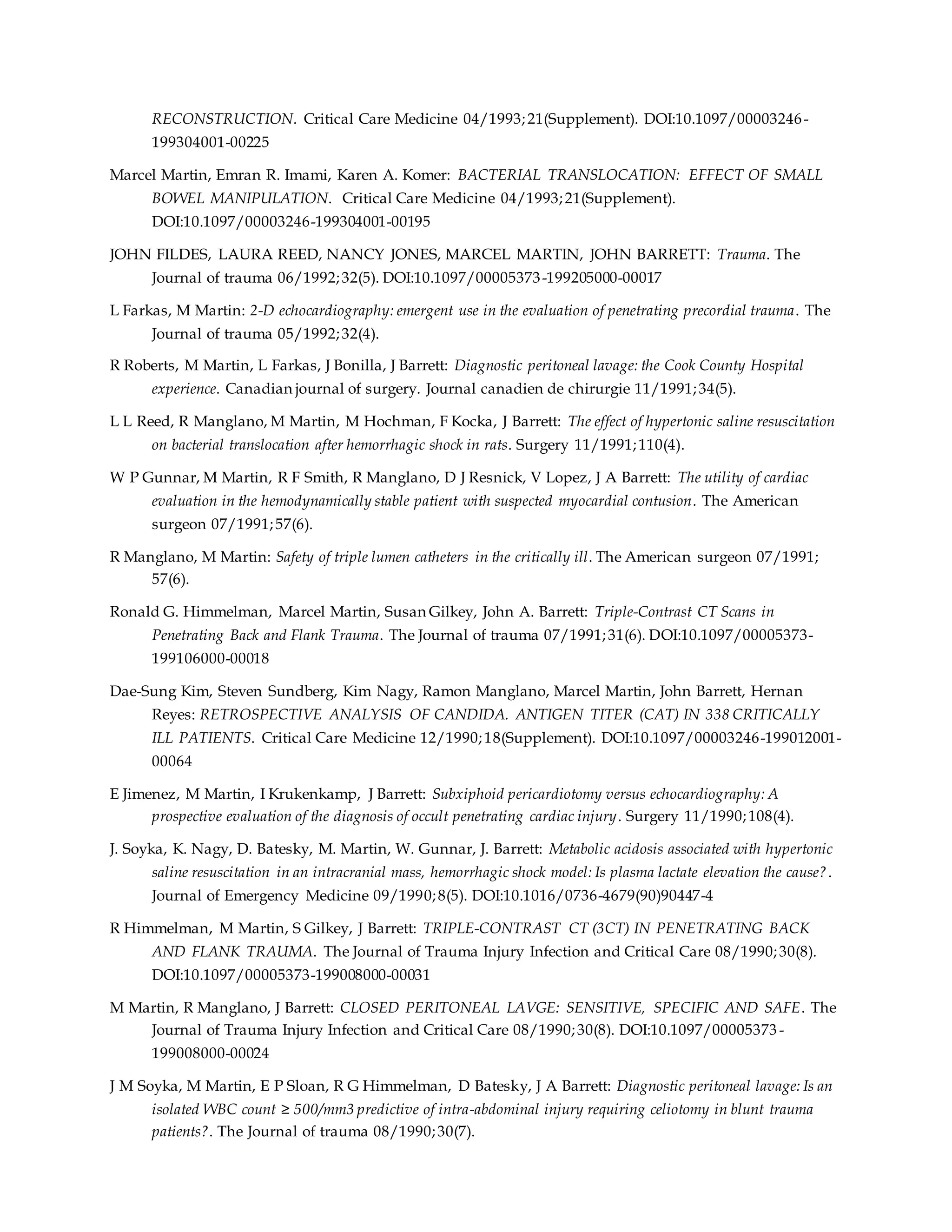 Curriculum Vitae - Marcel Martin | DOCX