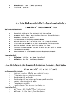 Vinod Revised Resume 2 | DOC