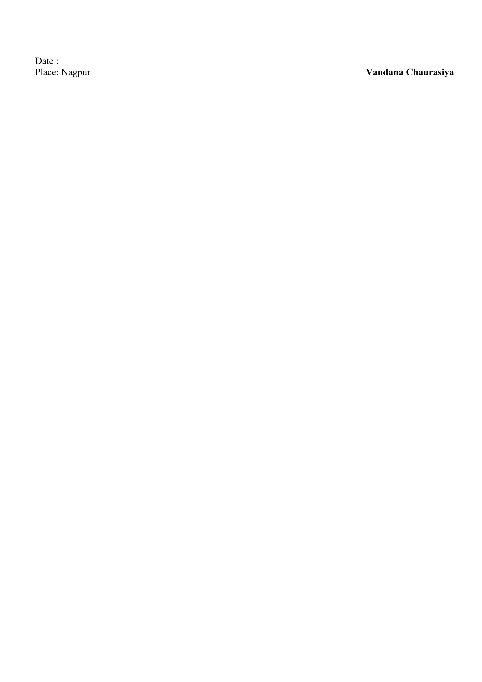 Vandana resume (Electrical & Electronics) | DOC