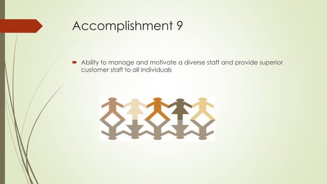 Highlights of Accomplishment | PPT