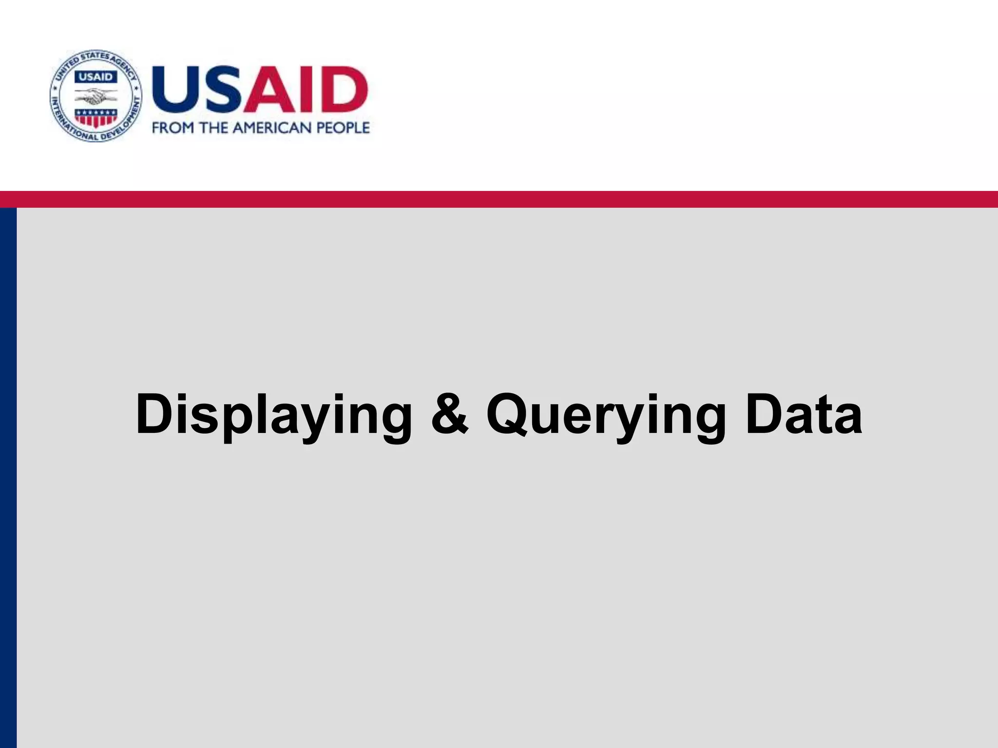 Displaying_Querying_Data | PPT