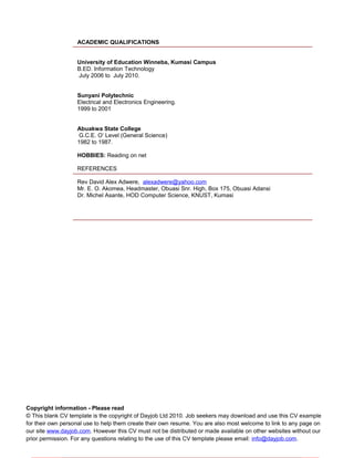 CV-samuel Brako-Kwakye | DOC