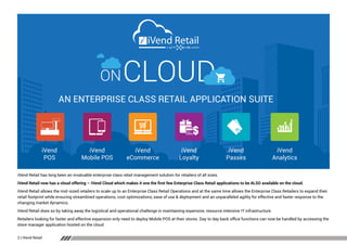 iVend Retail (English)-Brochure | PDF | Computer Software and ...