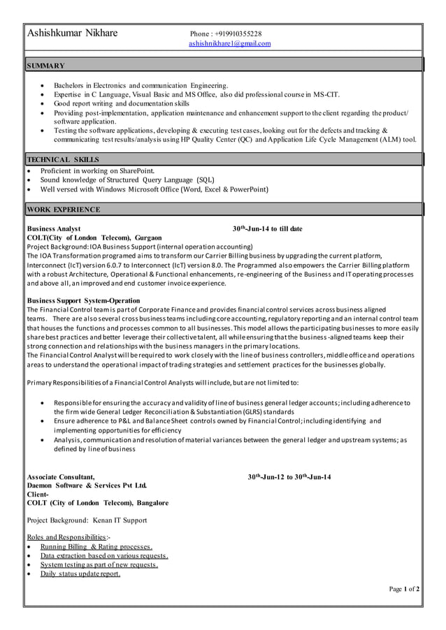 Ashish_resume_Updated one | PDF