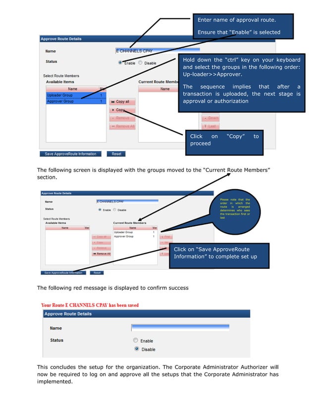 CorporatePAY User Manual - Corporate Version | PDF | Computing ...
