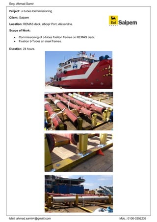 Ahmad Samir Portfolio | PDF