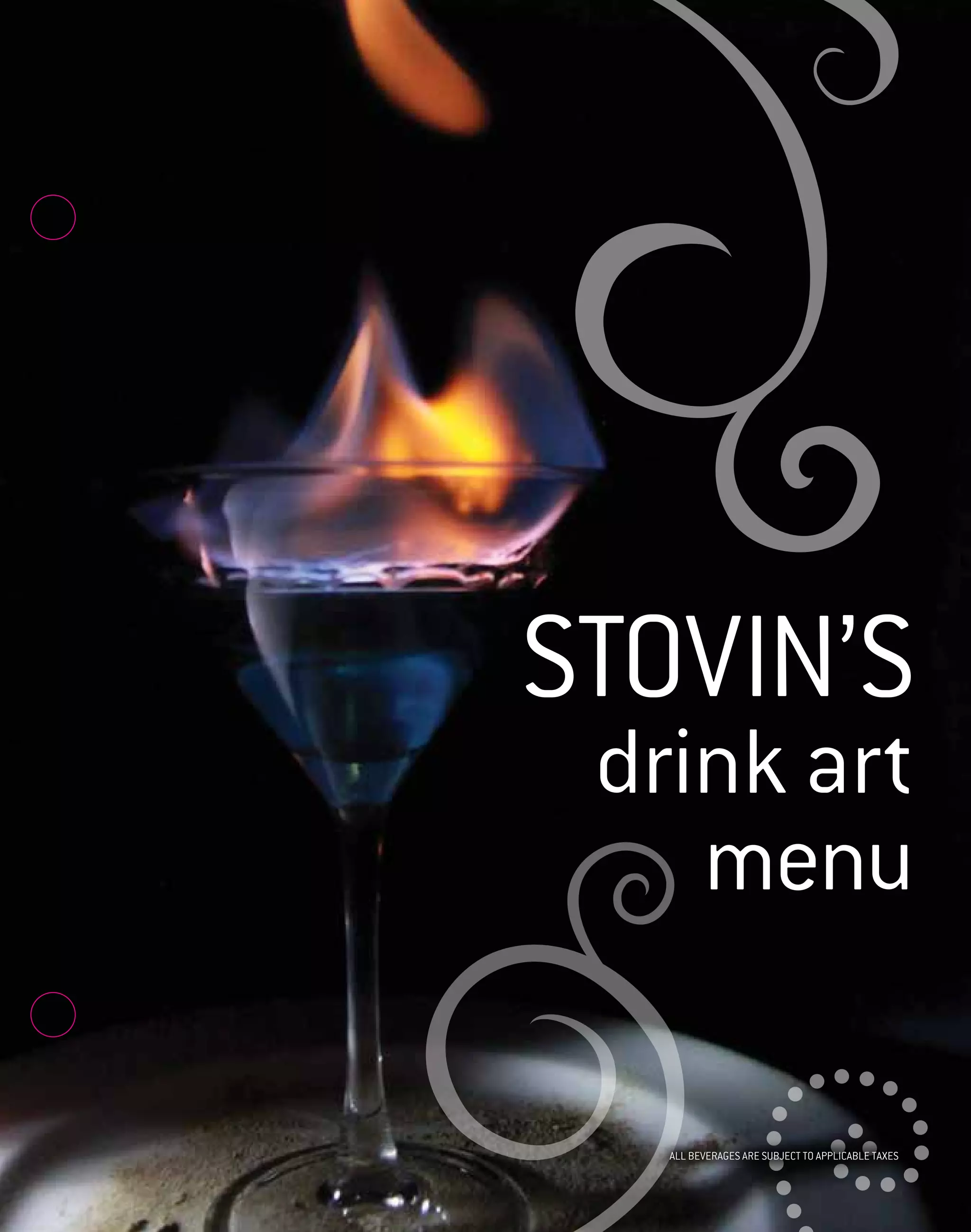 Drink Art Menu - For Delta Bessborough | PDF