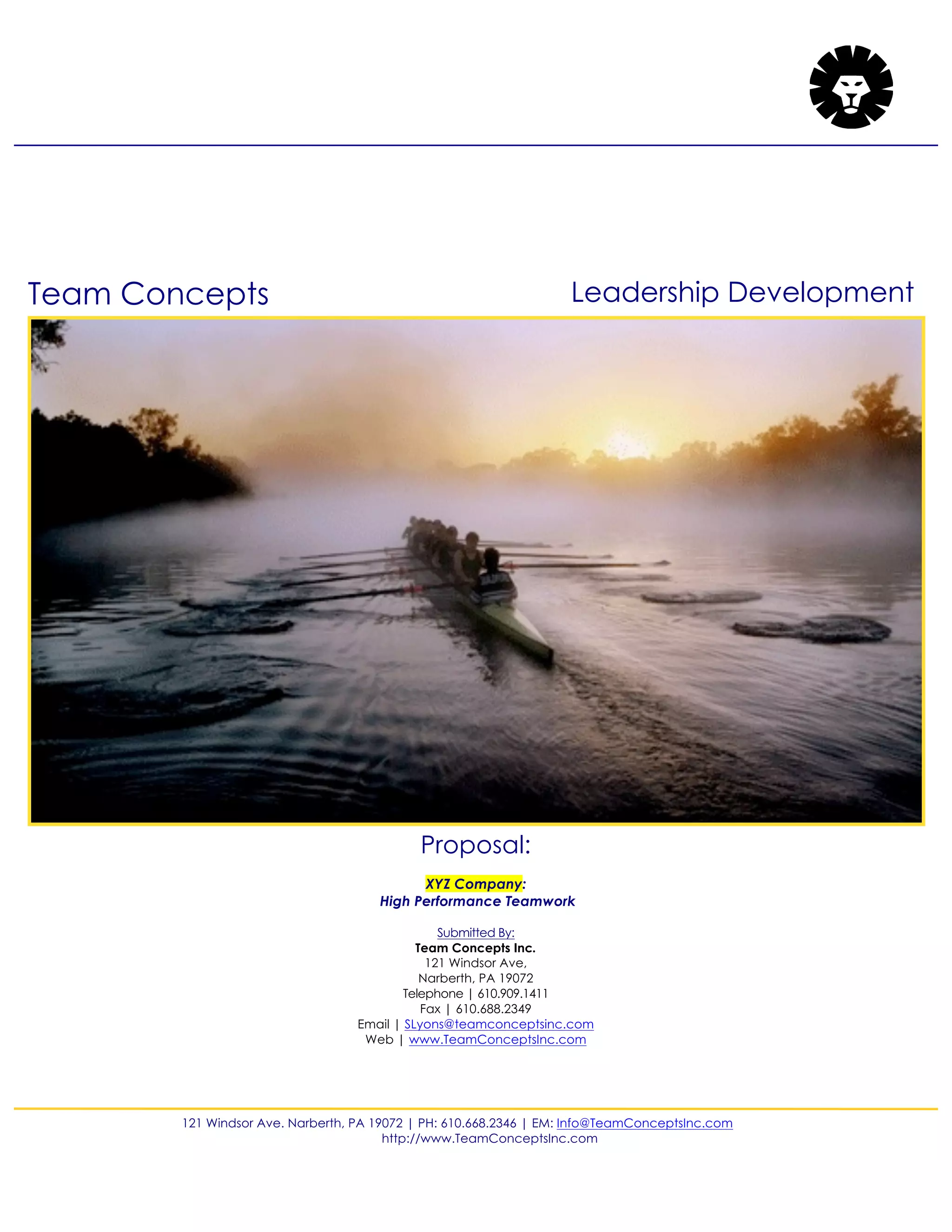 Proposal Template Team Champion | PDF