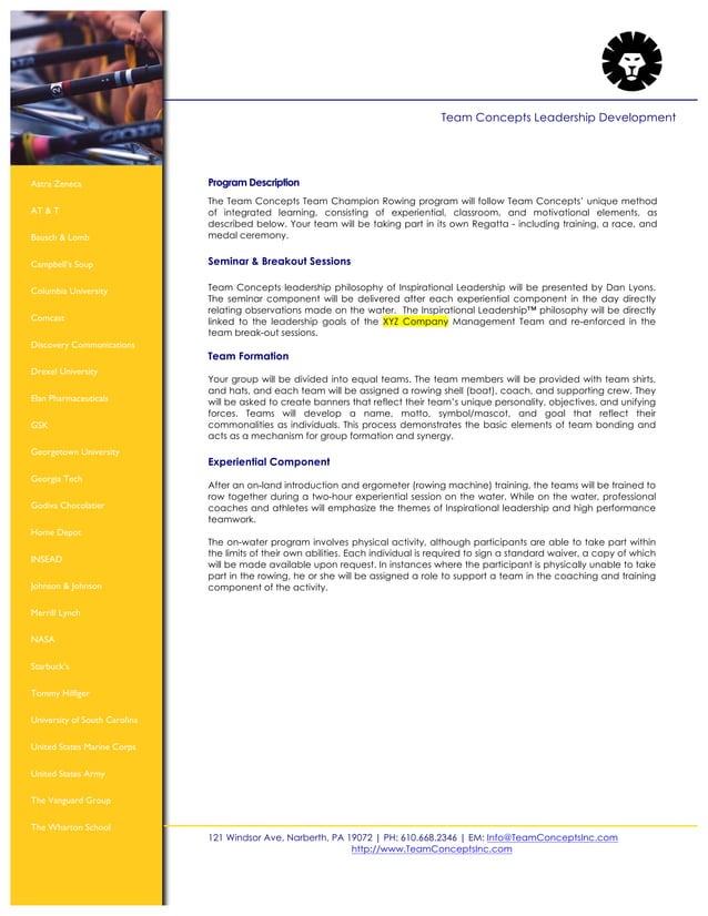 Proposal Template Team Champion | PDF