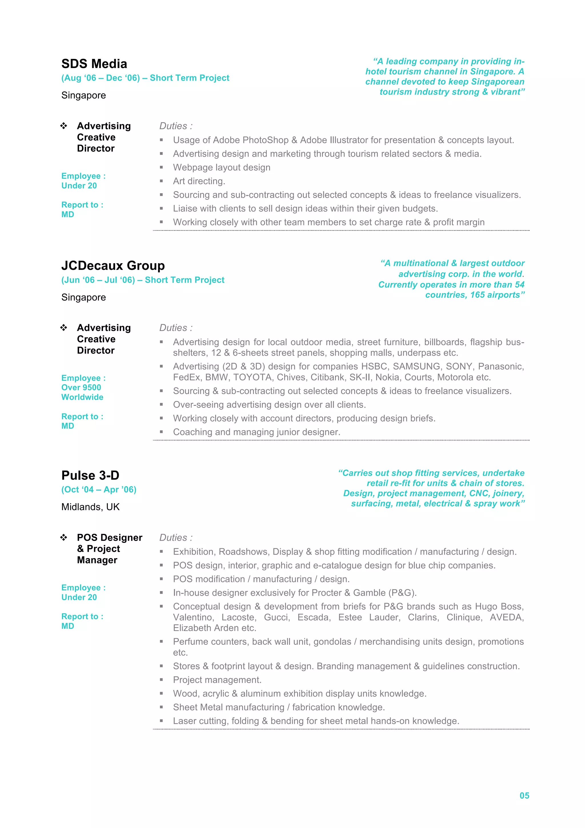 Warren Man - CV (17 May'15) Full | PDF