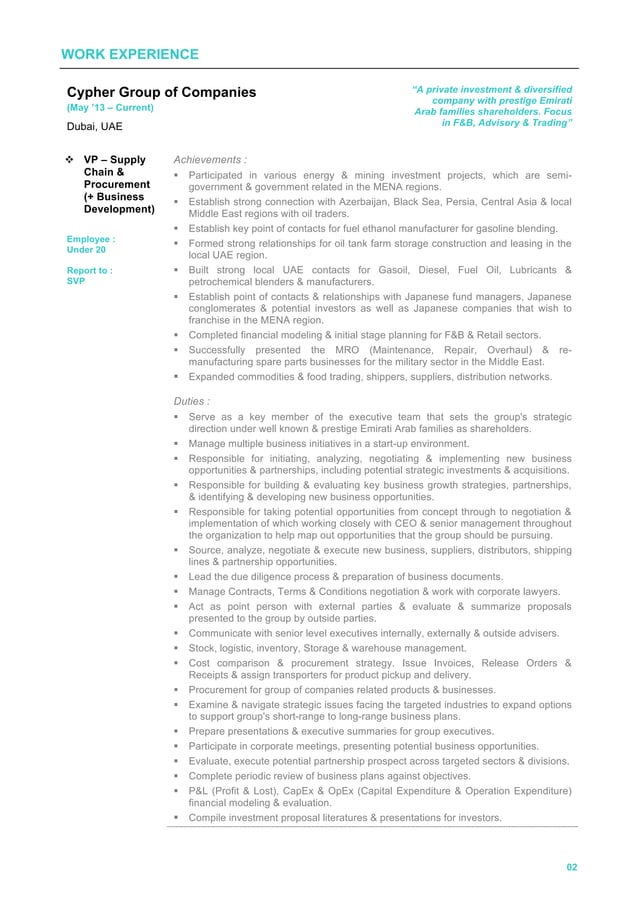 Warren Man - CV (17 May'15) Full | PDF