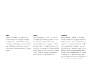 TSCM : Bug-Sweeping | PPT