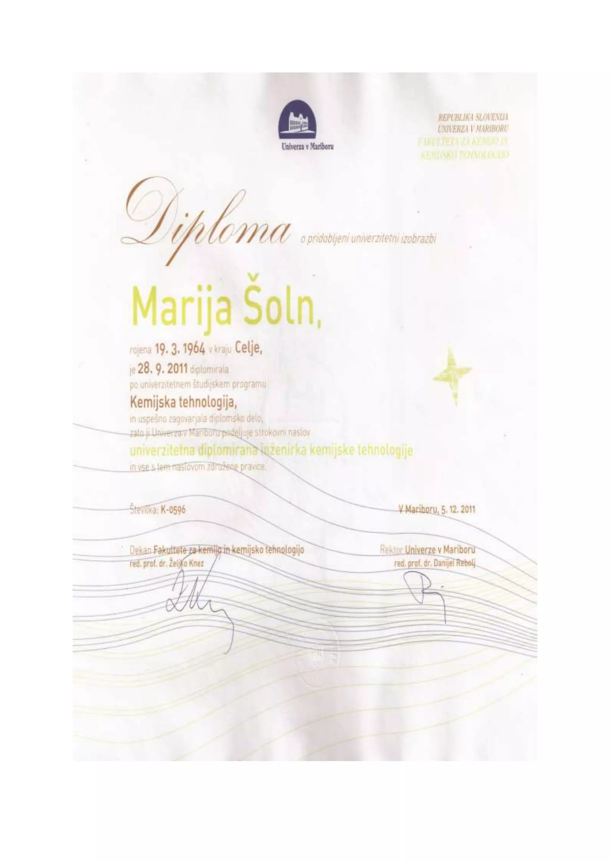 Skenirana UNI diploma | DOCX