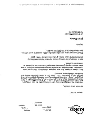 ITML CEO & Staff Reference letters | PDF