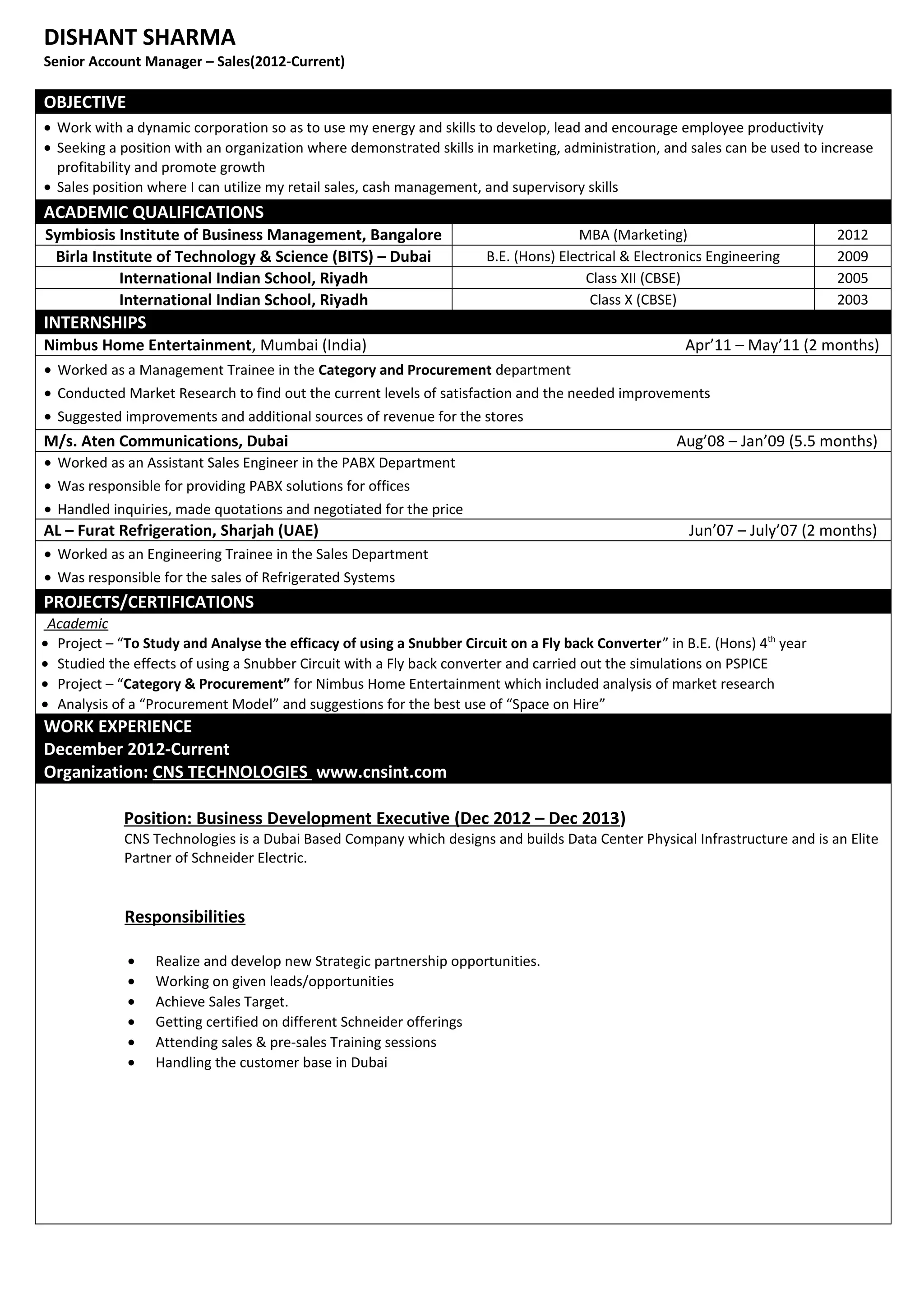 Dishant Sharma CV | DOC