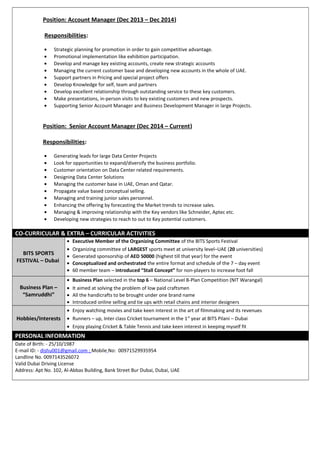 Dishant Sharma CV | PDF