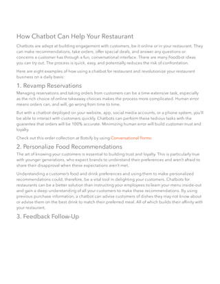 A complete guide to boost up your restaurant business | PDF