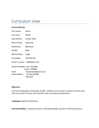 cv | PDF