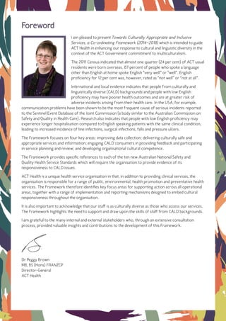 Multicultural Framework - pdf version of approved print version | PDF