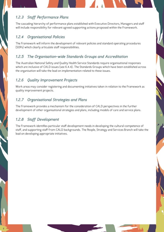 Multicultural Framework - pdf version of approved print version | PDF