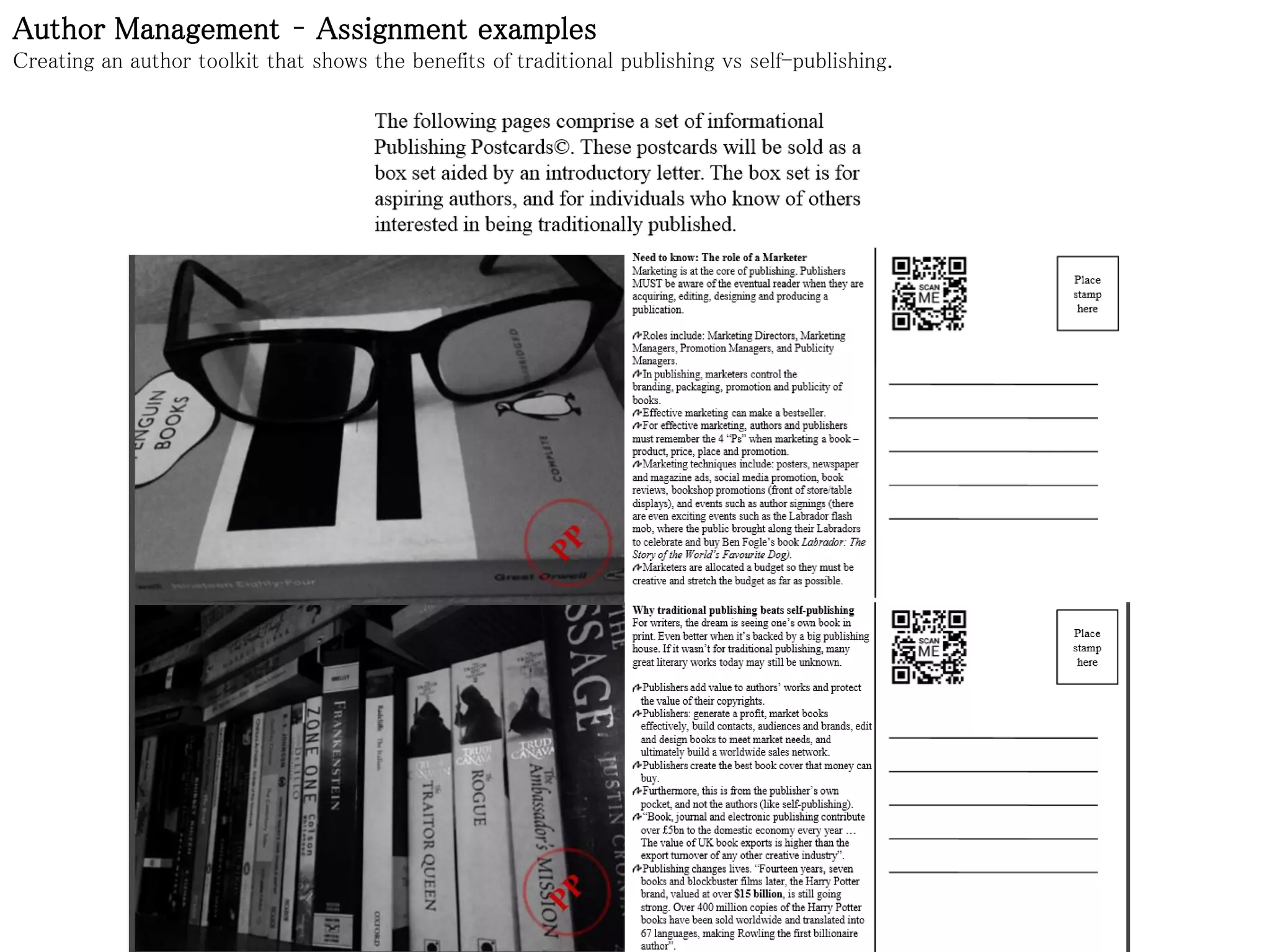 UCL work portfolio | PDF | Business | Business and Finance