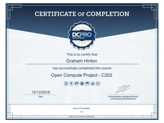 OCP awareness course pass cert | PDF | Computing | Technology & Computing