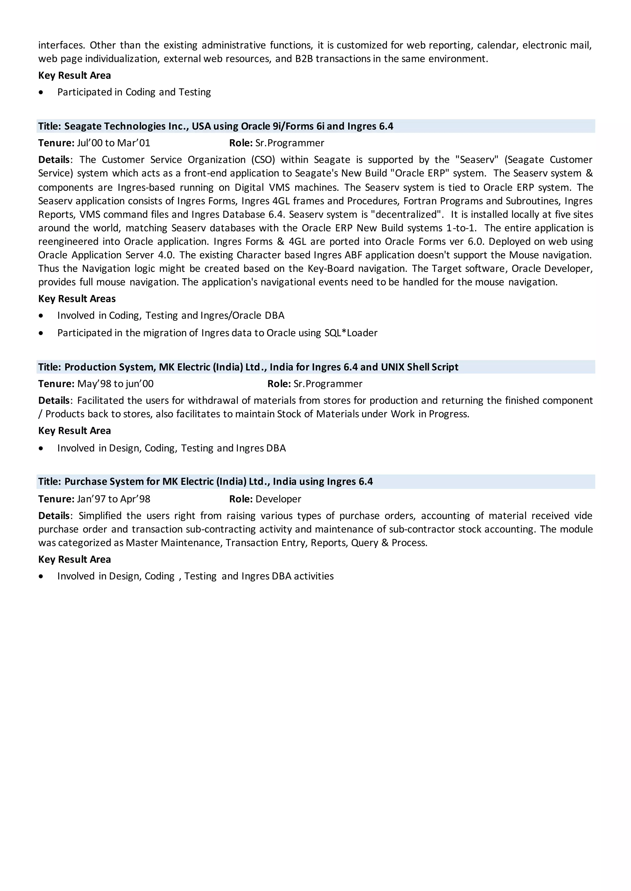 Resume_FLEXCUBE | DOCX