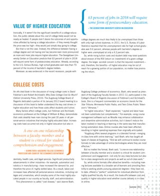EconomicsofEducation-2012 | PDF | College Planning | College Education