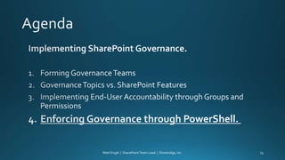 Implementing-SharePoint-Governance | PPT
