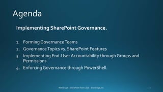 Implementing-SharePoint-Governance | PPT