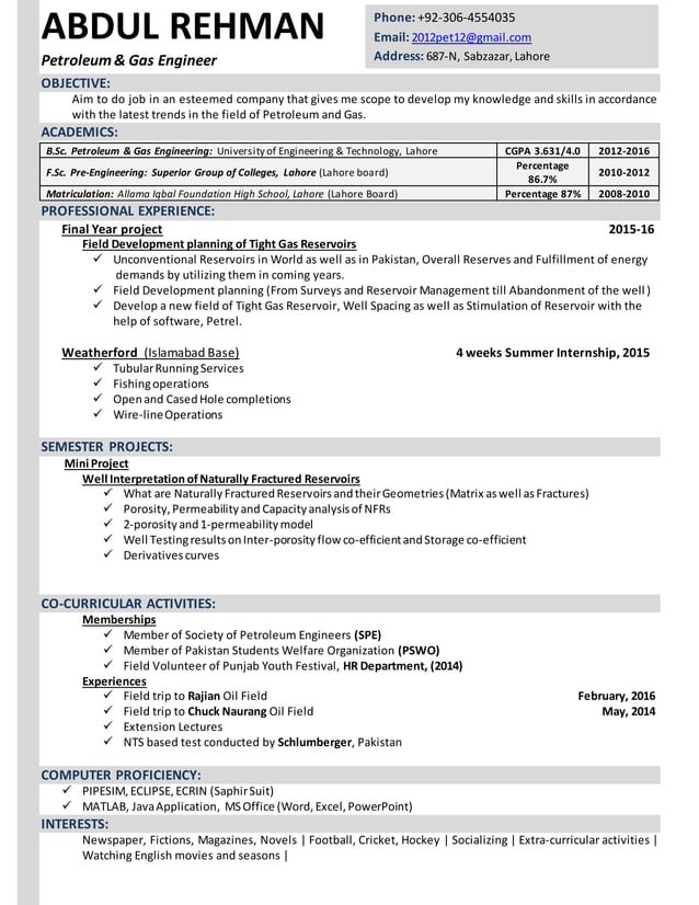 ABDUL REHMAN (2012pet12) | DOCX