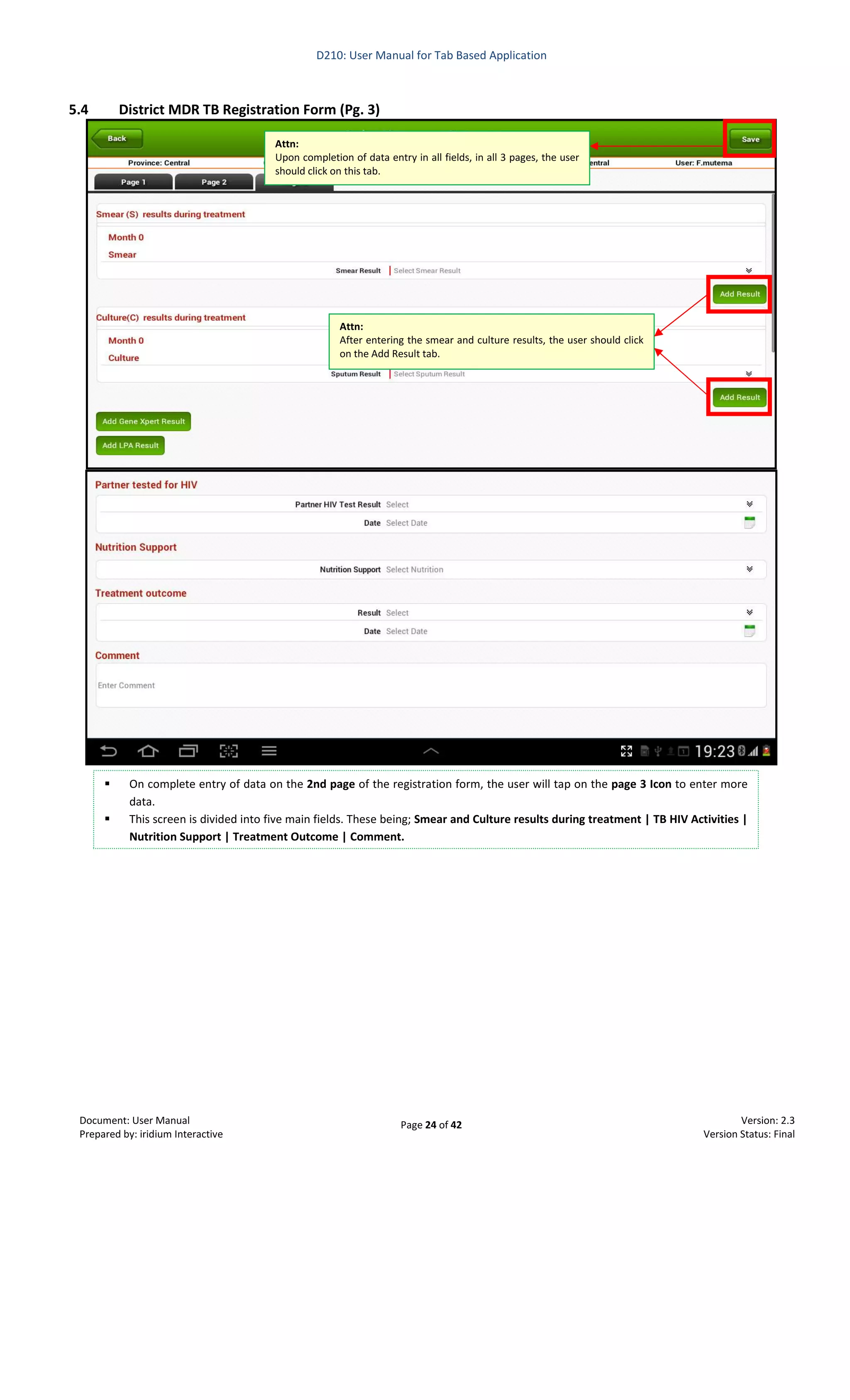 TIBU1_User Manaul_TabApp_Final_v2.0_10Jan13 | PDF | Databases ...