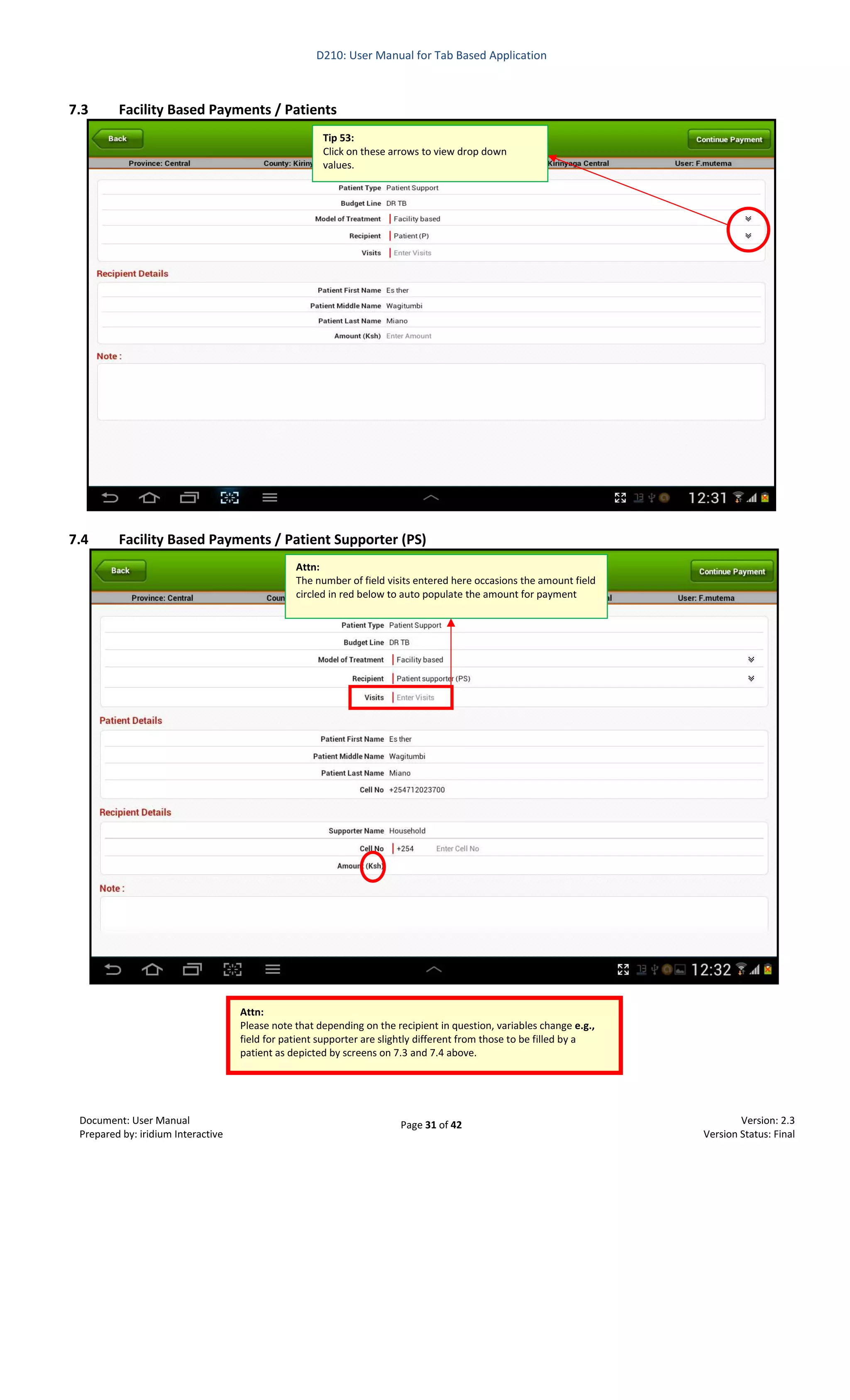 TIBU1_User Manaul_TabApp_Final_v2.0_10Jan13 | PDF | Databases ...