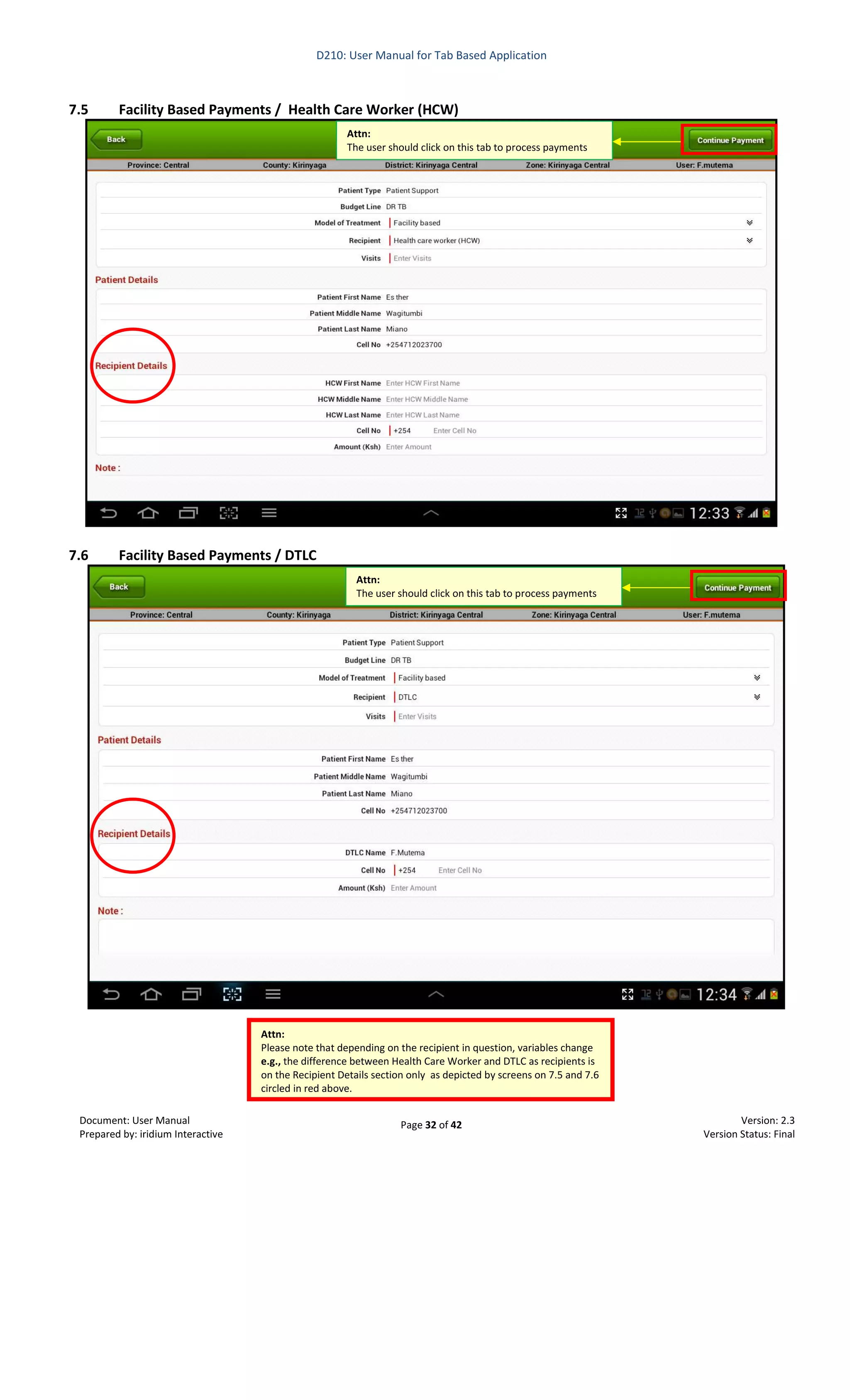 TIBU1_User Manaul_TabApp_Final_v2.0_10Jan13 | PDF | Databases ...