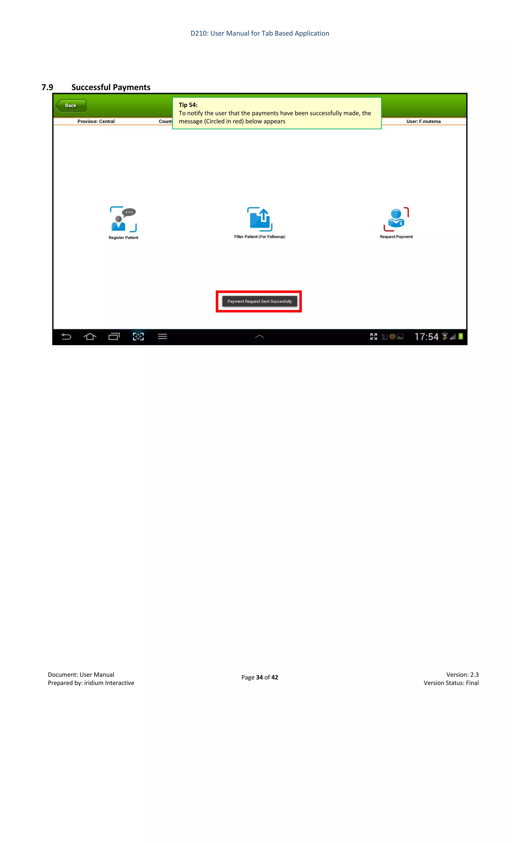 TIBU1_User Manaul_TabApp_Final_v2.0_10Jan13 | PDF | Databases ...