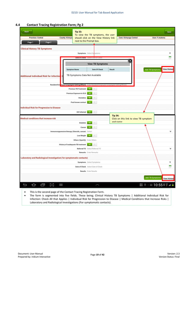 TIBU1_User Manaul_TabApp_Final_v2.0_10Jan13 | PDF