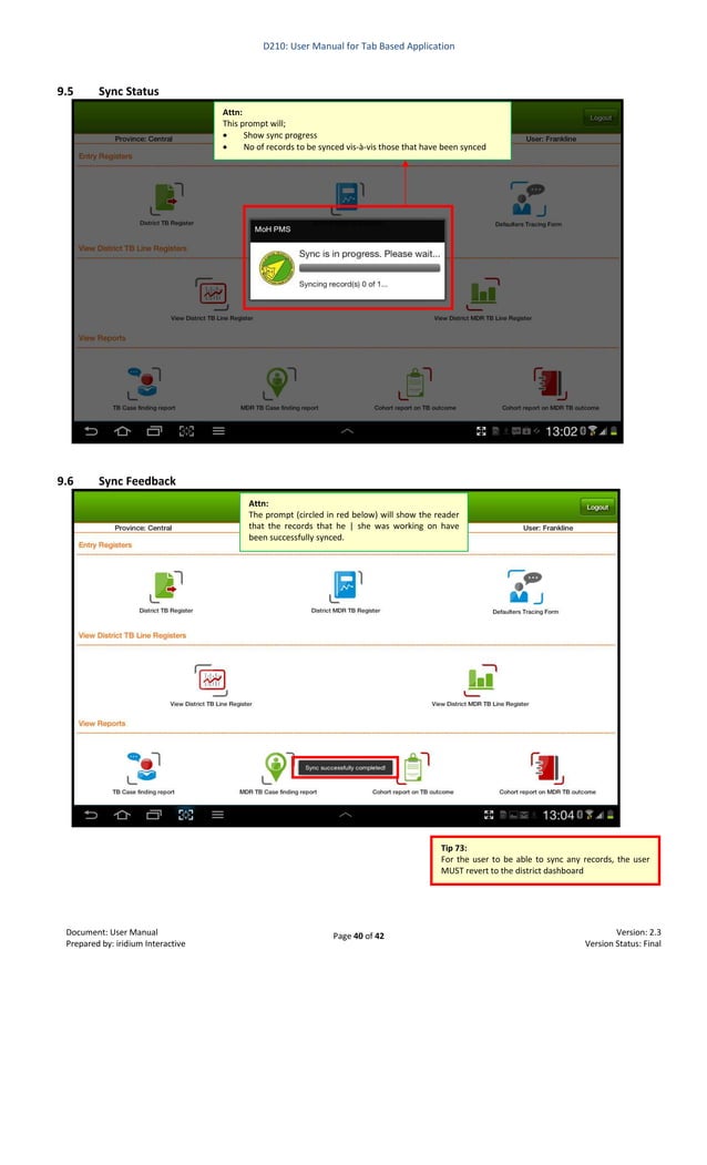 TIBU1_User Manaul_TabApp_Final_v2.0_10Jan13 | PDF