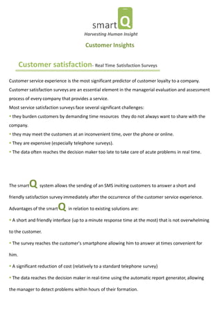 The smartQ System | PDF