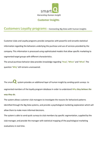 The smartQ System | PDF