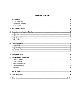 GK Plumbing Business Profile 2016 | PDF